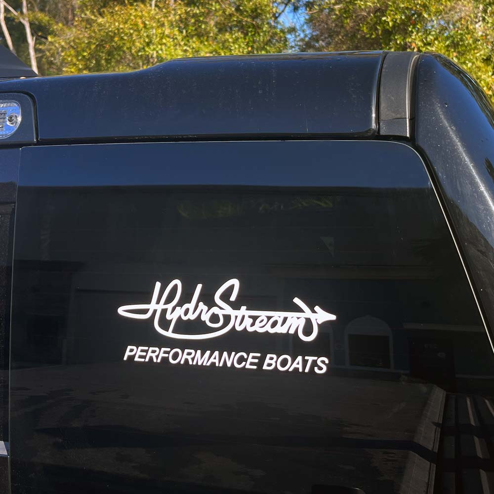 HydroStream Vinyl Window Sticker